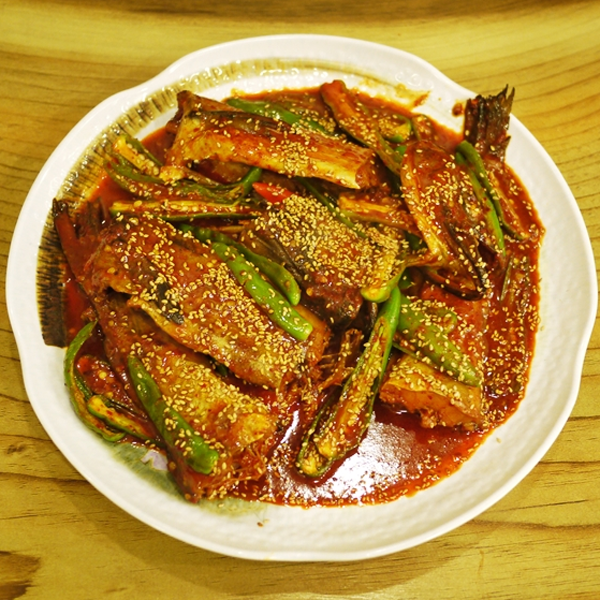 대놓고 밥도둑 매콤명태조림 | 식신